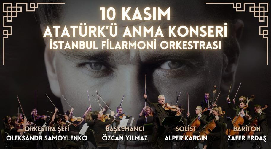 Atatürk'ü Anma Konseri // 10 Kasım 2024 // AKM Türk Telekom Opera ...